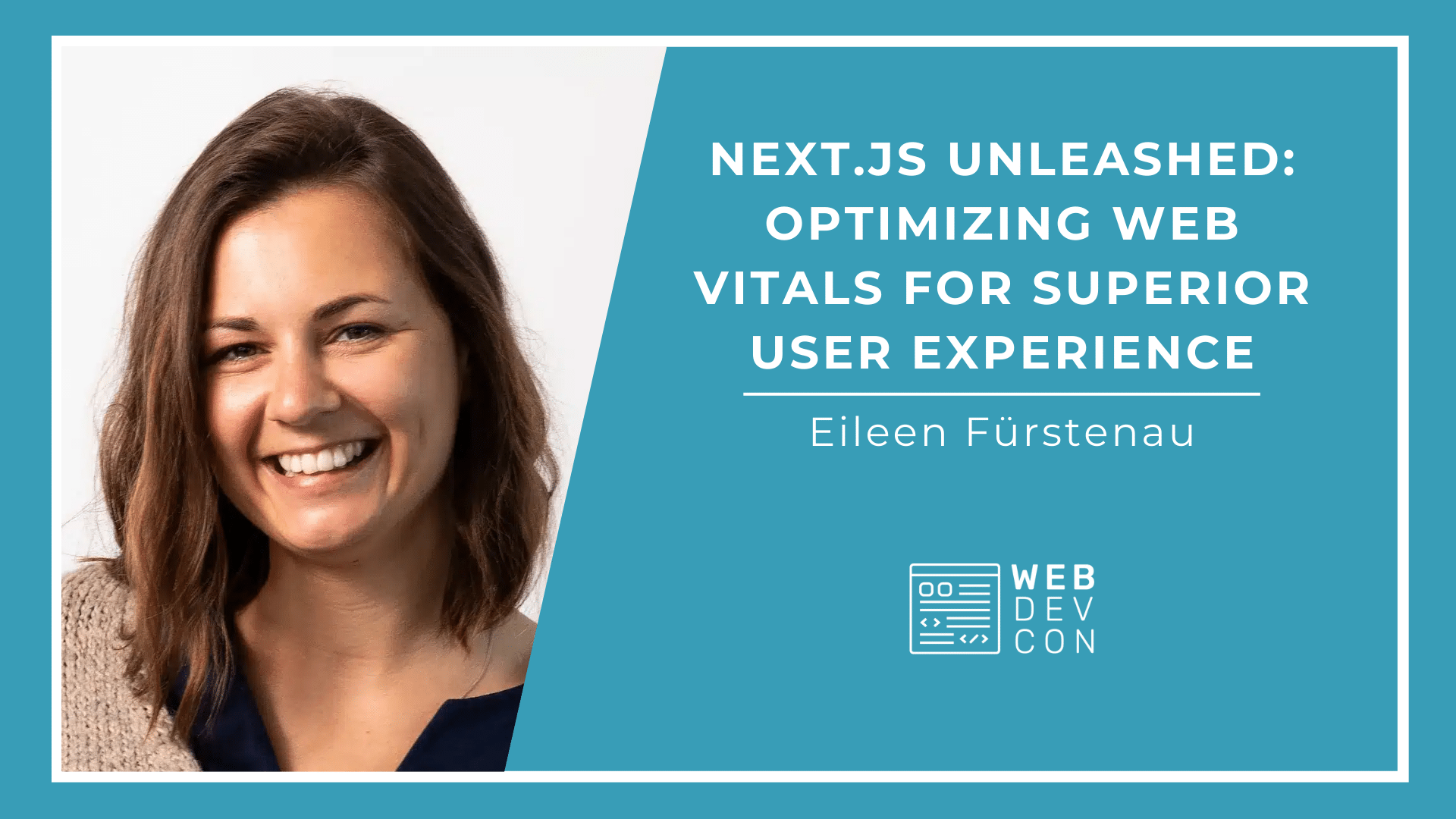 Next.js Unleashed: Optimizing Web Vitals for superior User Experience - Webdevcon Conference
