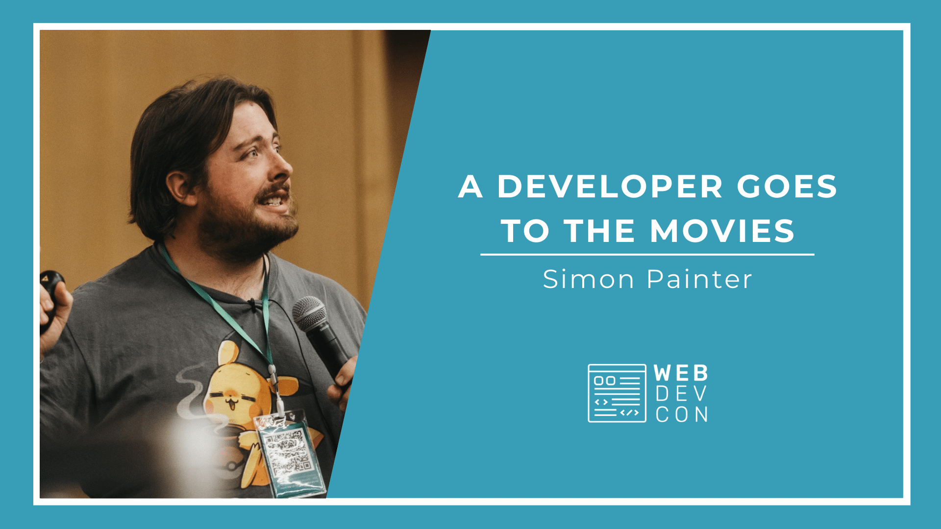 A Developer Goes to the Movies - Webdevcon Conference